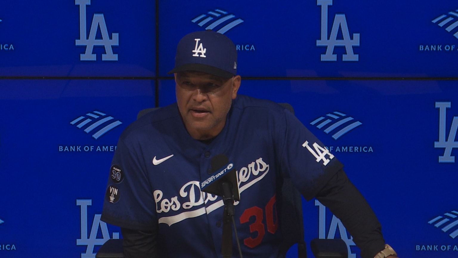 Roberts on facing Gallen, pulling Urías, walk-off win | 09/22/2022 ...