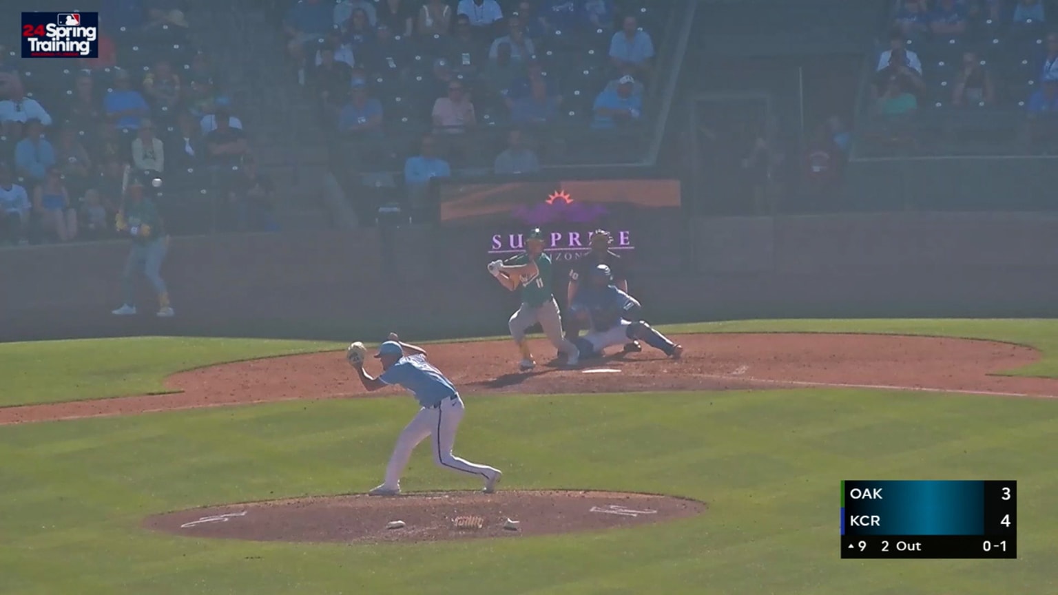 Hoy Park lines an RBI double to center field | 03/01/2024 | Athletics