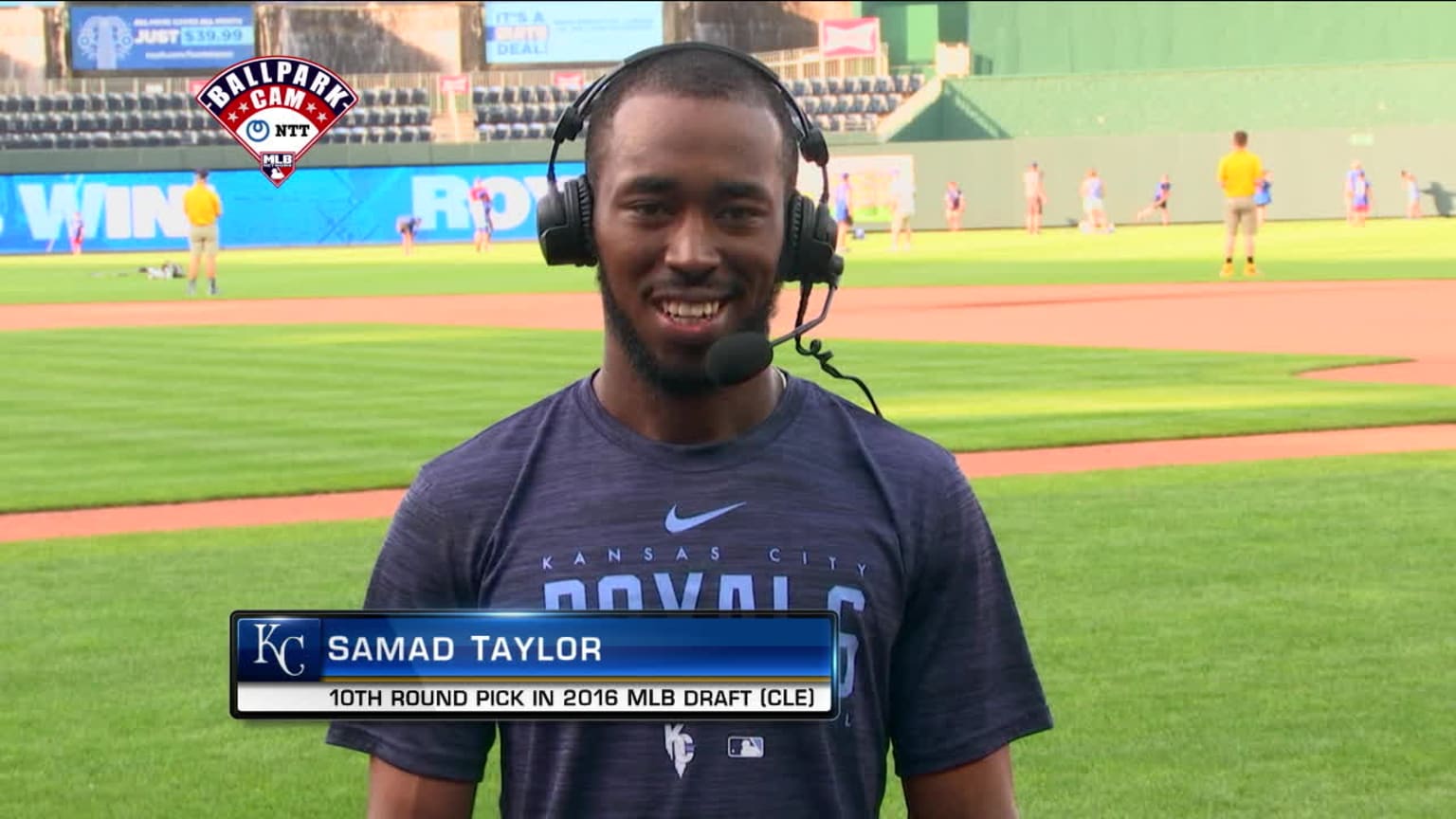 Taylor shares his emotions after his walk-off hit | 06/18/2023 | Kansas ...
