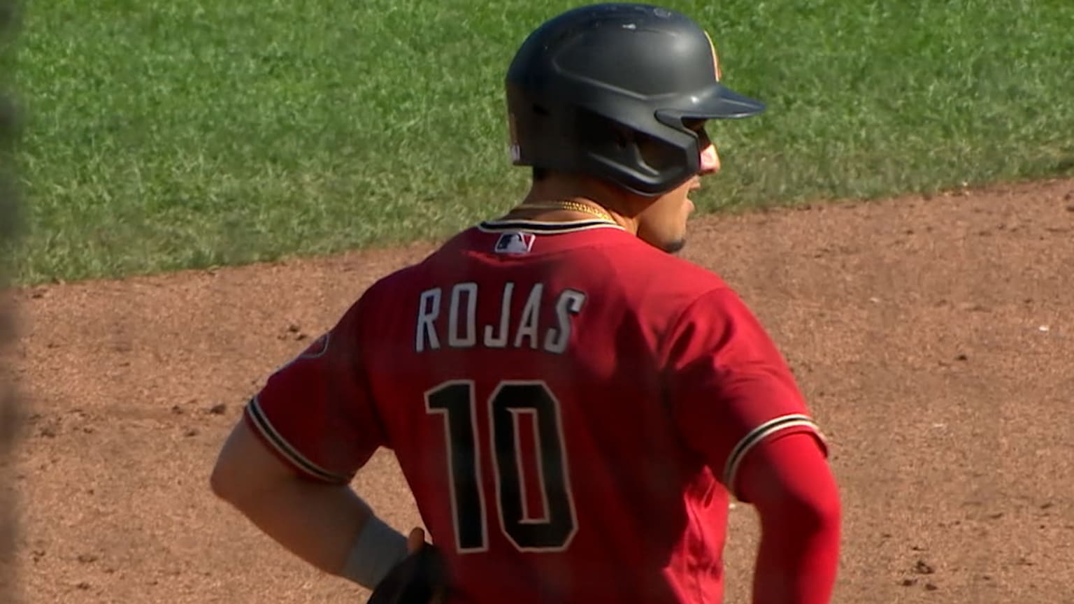Josh Rojas rips an RBI double to right field | 10/02/2022 | Arizona ...