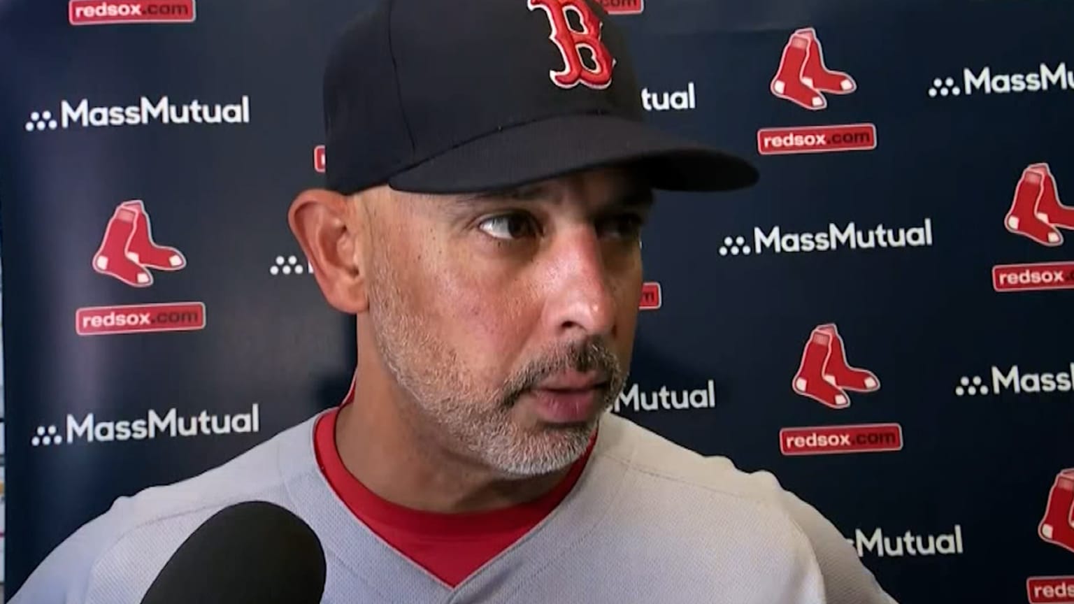 Alex Cora talks about Tolle, Harrison, Chapman | 09/10/2025 | Boston ...
