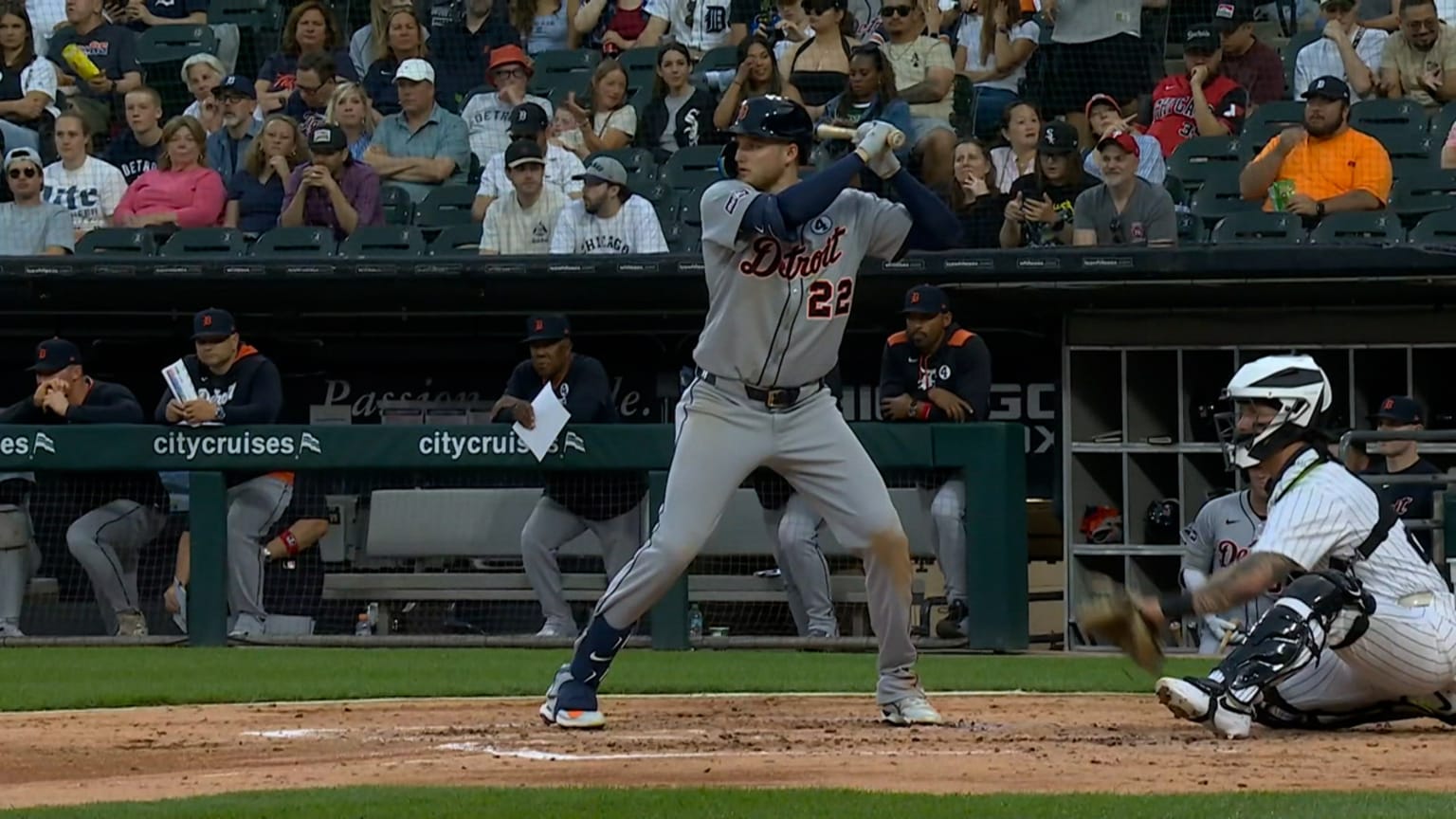 Parker Meadows' first hit of the season | 06/02/2025 | MLB.com