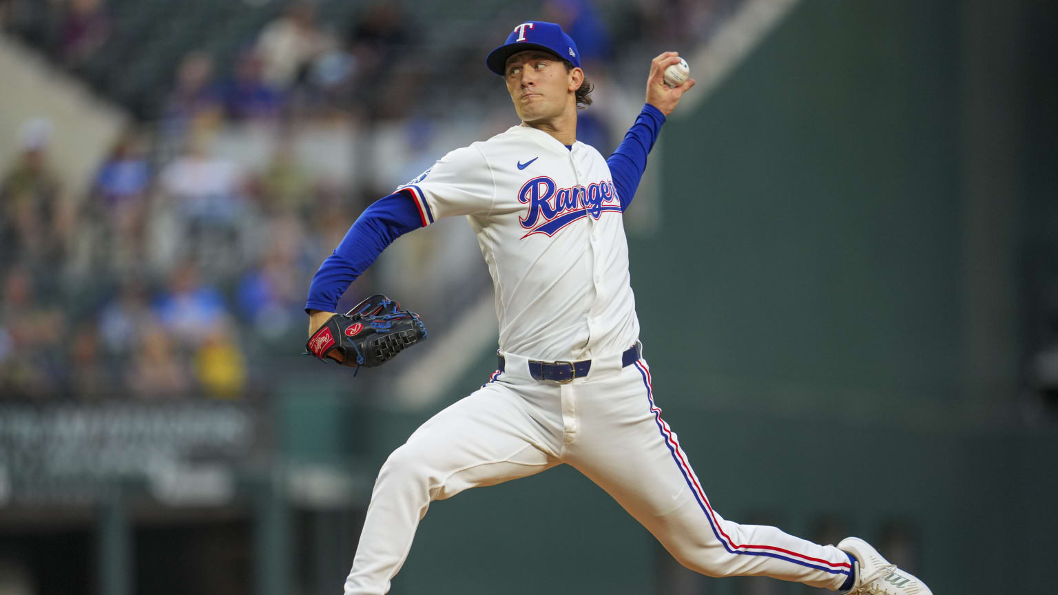 Jacob Latz fans Brice Turang | 09/08/2025 | Texas Rangers