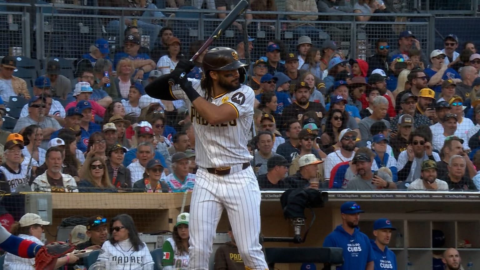 Fernando Tatis Jr. singles to score Jackson Merrill | 04/10/2024 | San ...