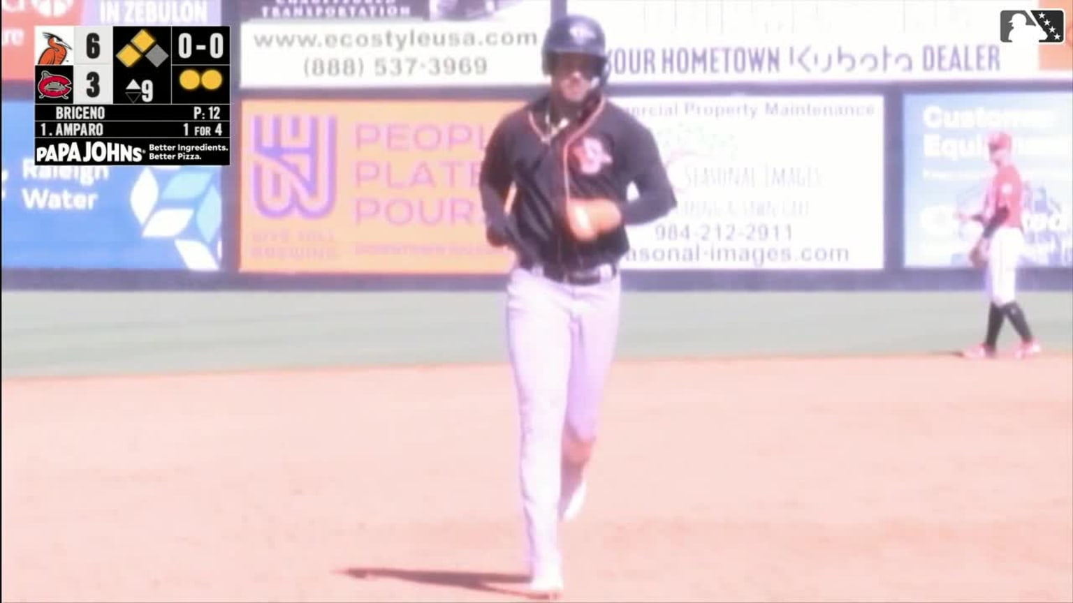 Braylin Tavera slugs his first pro homer | 09/08/2024 | Baltimore Orioles