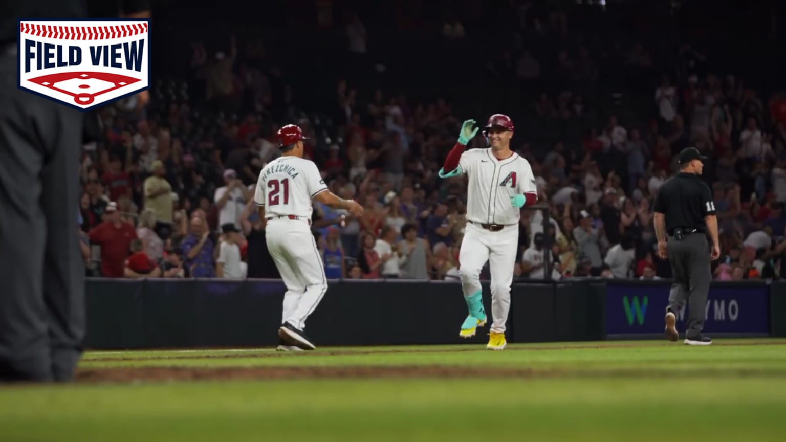 Field view of Joc Pederson's grand slam | 06/13/2024 | Arizona Diamondbacks