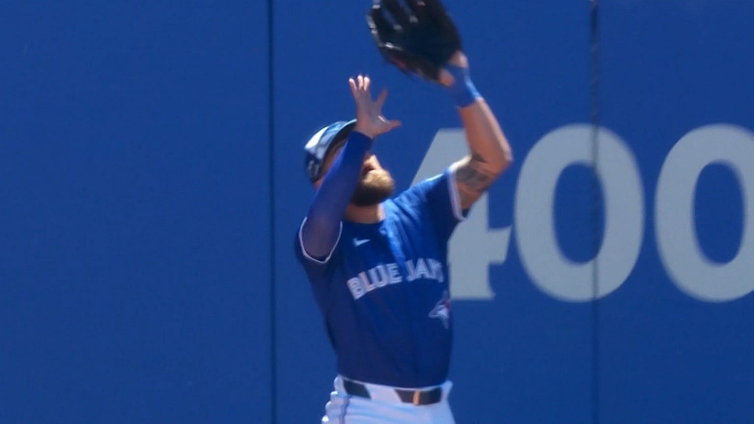 Nathan Lukes' leaping catch | 03/21/2025 | Toronto Blue Jays