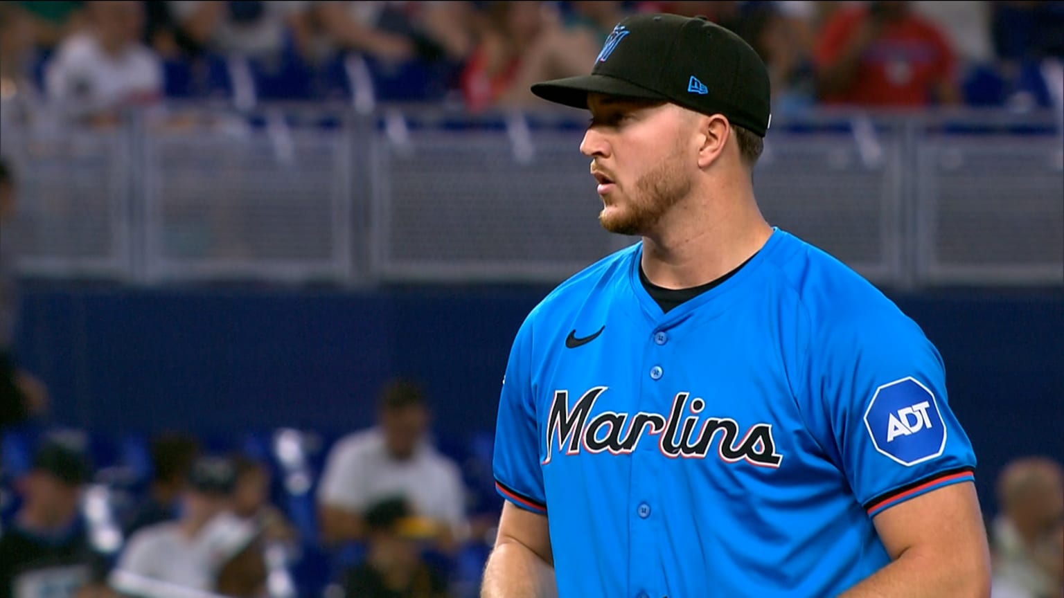 Trevor Rogers catches José Ramírez looking | 06/09/2024 | Miami Marlins