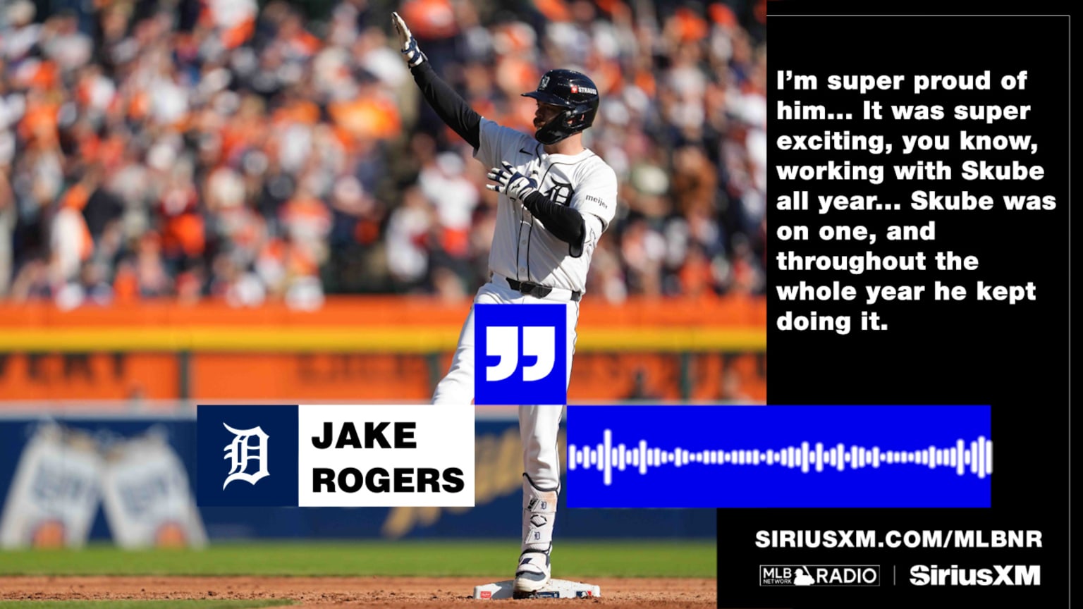 Jake Rogers on Tarik Skubal winning the AL Cy Young | 11/21/2024 ...