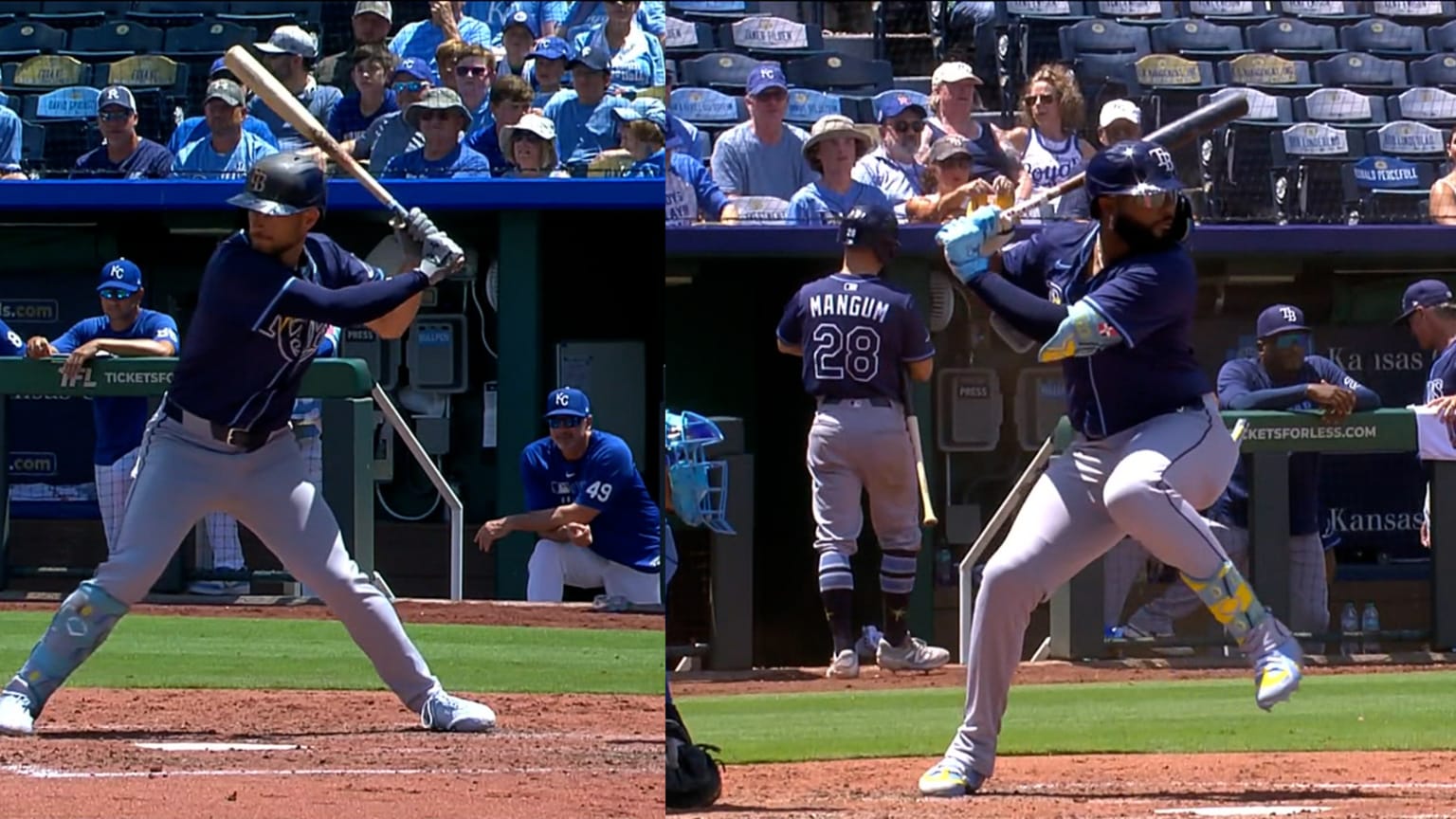 Brandon Lowe, Junior Caminero hit back-to-back homers | 06/26/2025 | MLB.com