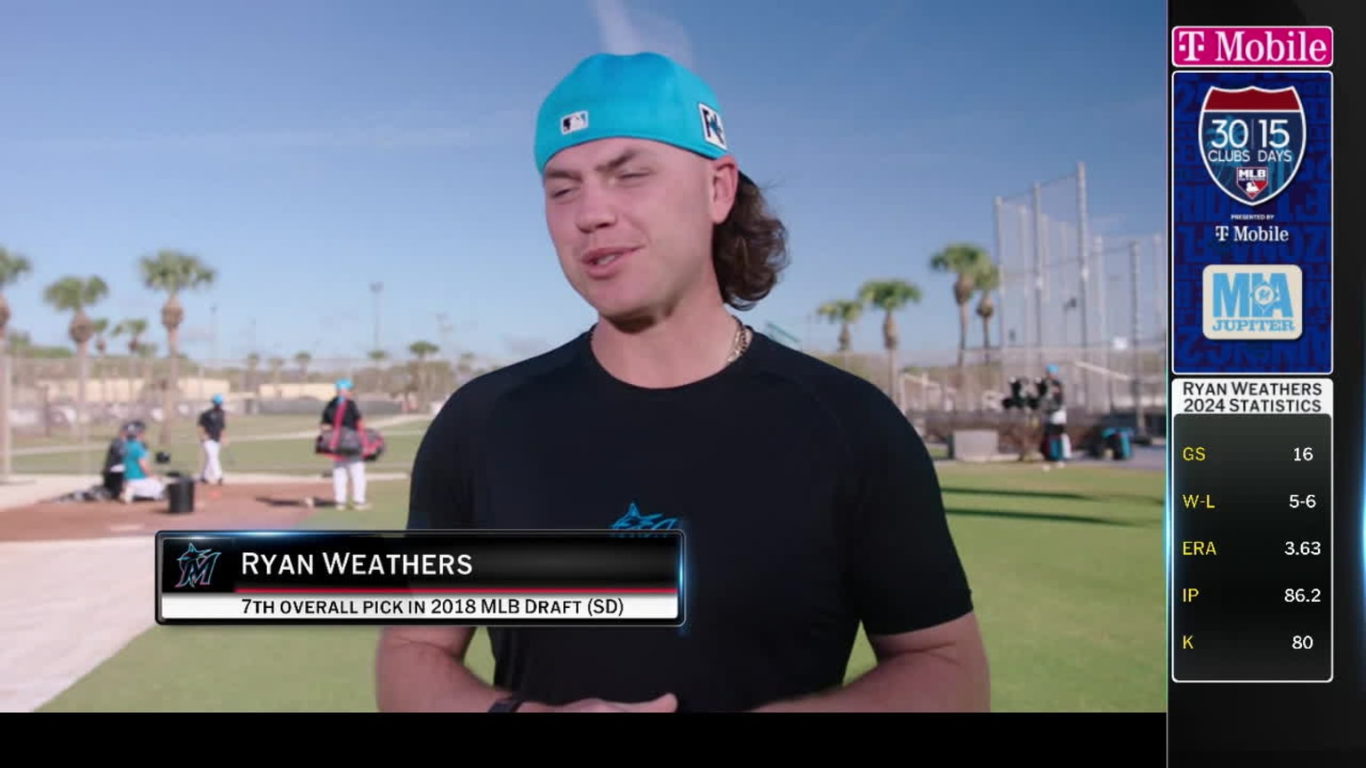 Ryan Weathers talks on his health, changing number | 03/01/2025 ...
