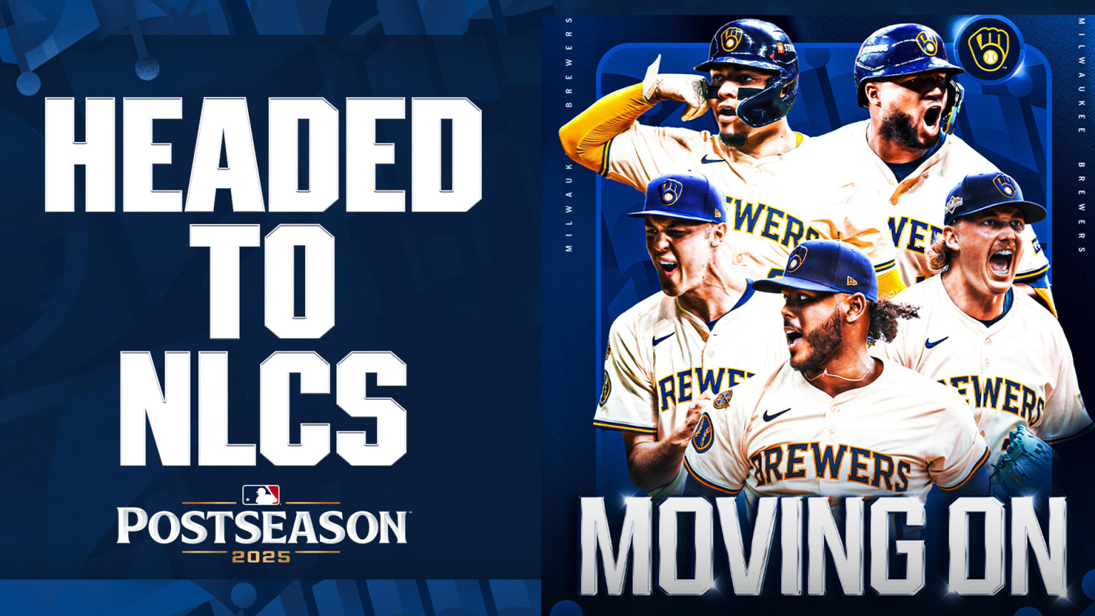 Brewers advance to the NLCS | 10/11/2025 | Milwaukee Brewers