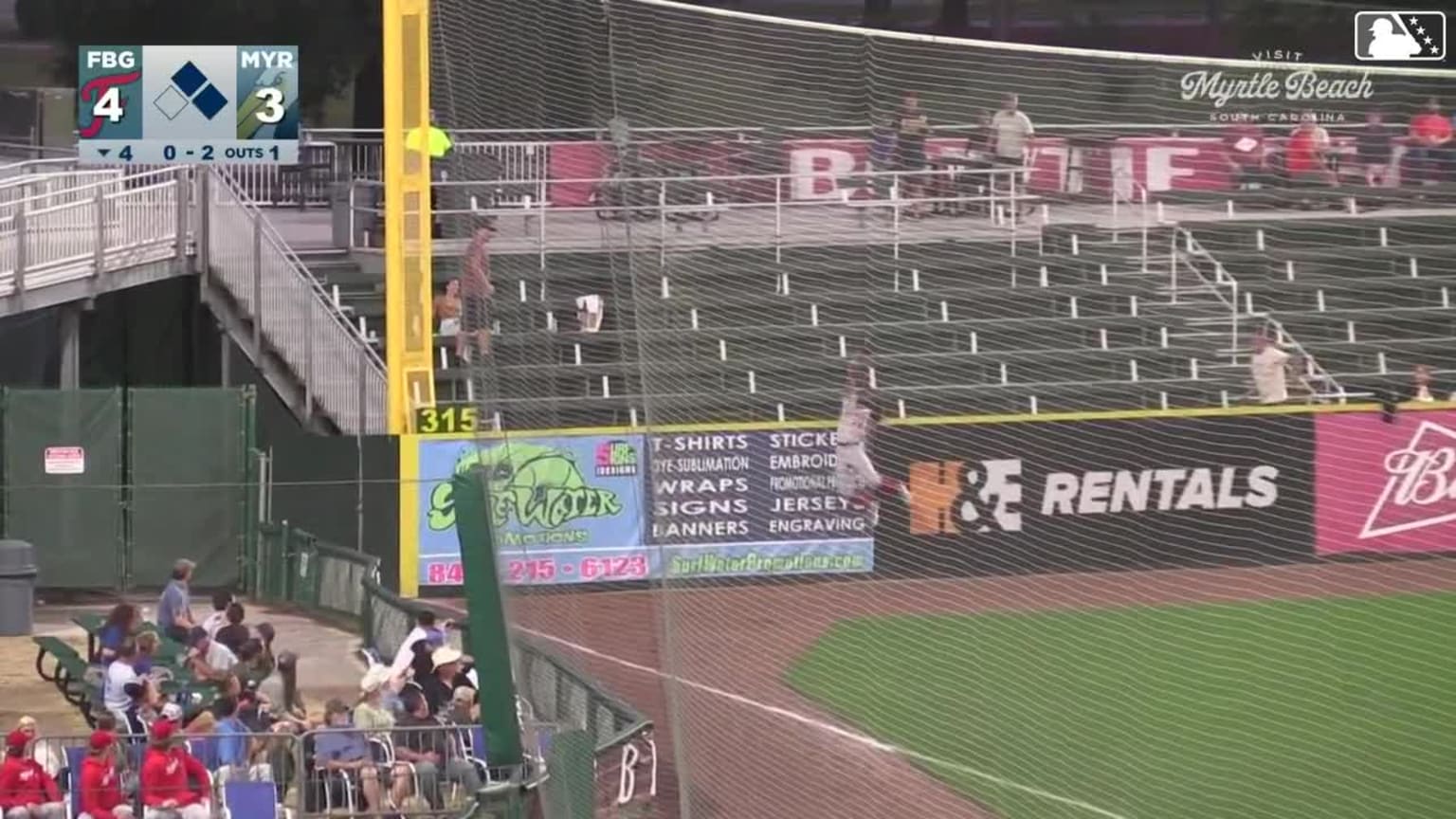 Jeremy De La Rosa's leaping grab | 05/15/2024 | Washington Nationals
