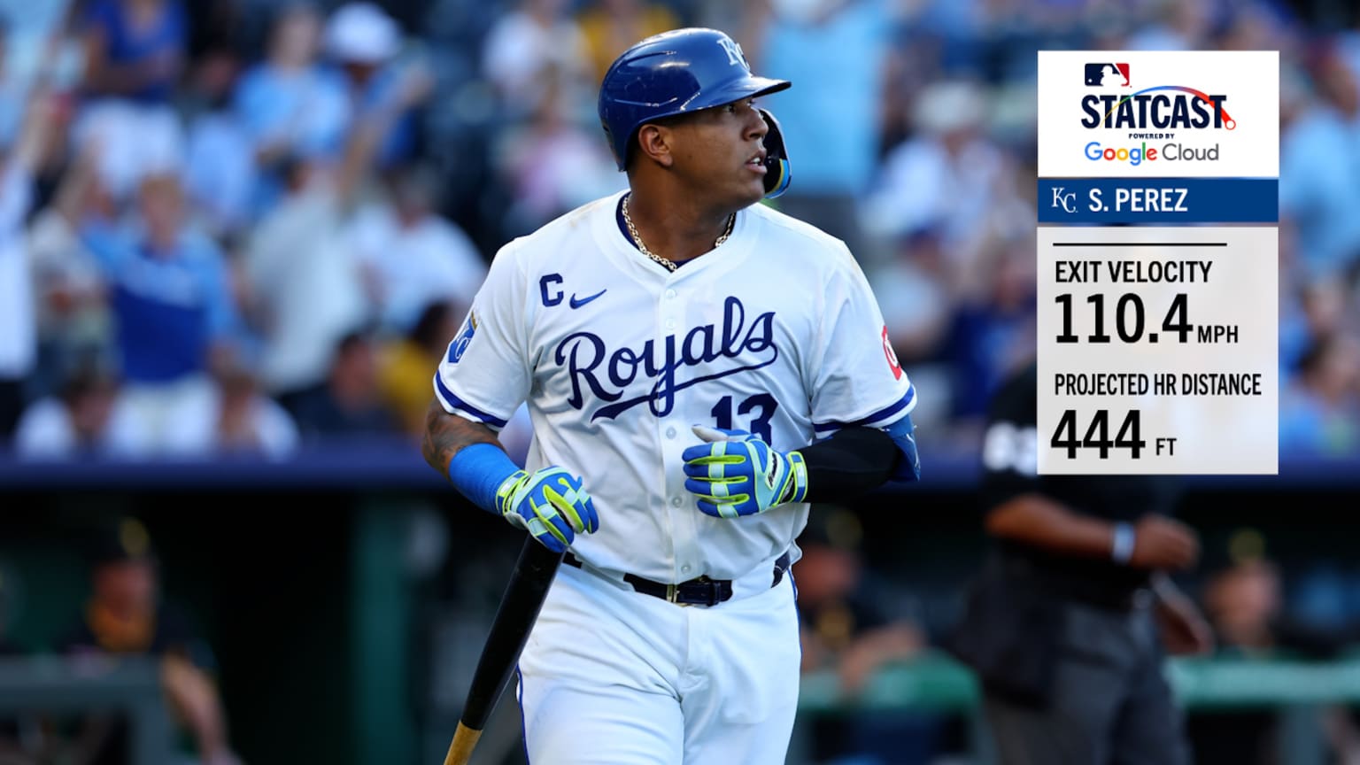 Salvador Perez hammers 444-foot home run | 07/09/2025 | MLB.com