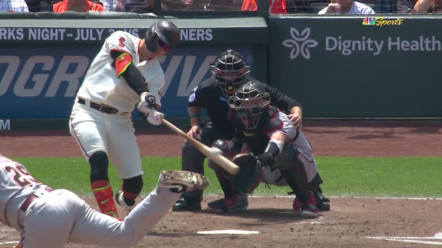 Joc Pederson hits an RBI triple to right in the 5th | 06/24/2023 | San Francisco Giants