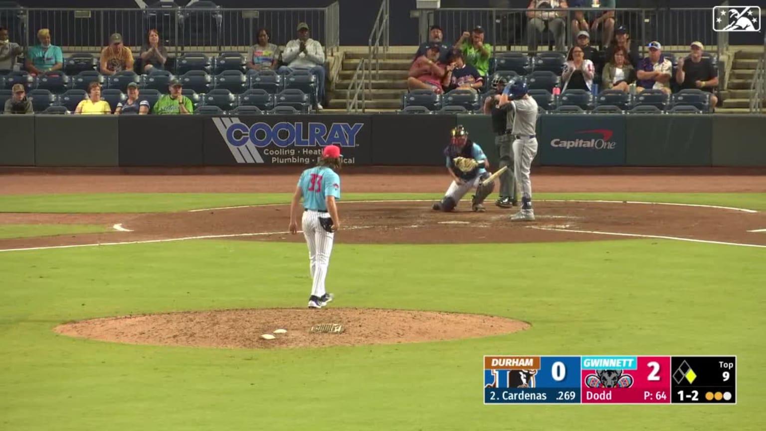 Dylan Dodd picks up his seventh strikeout | 09/24/2023 | Atlanta Braves