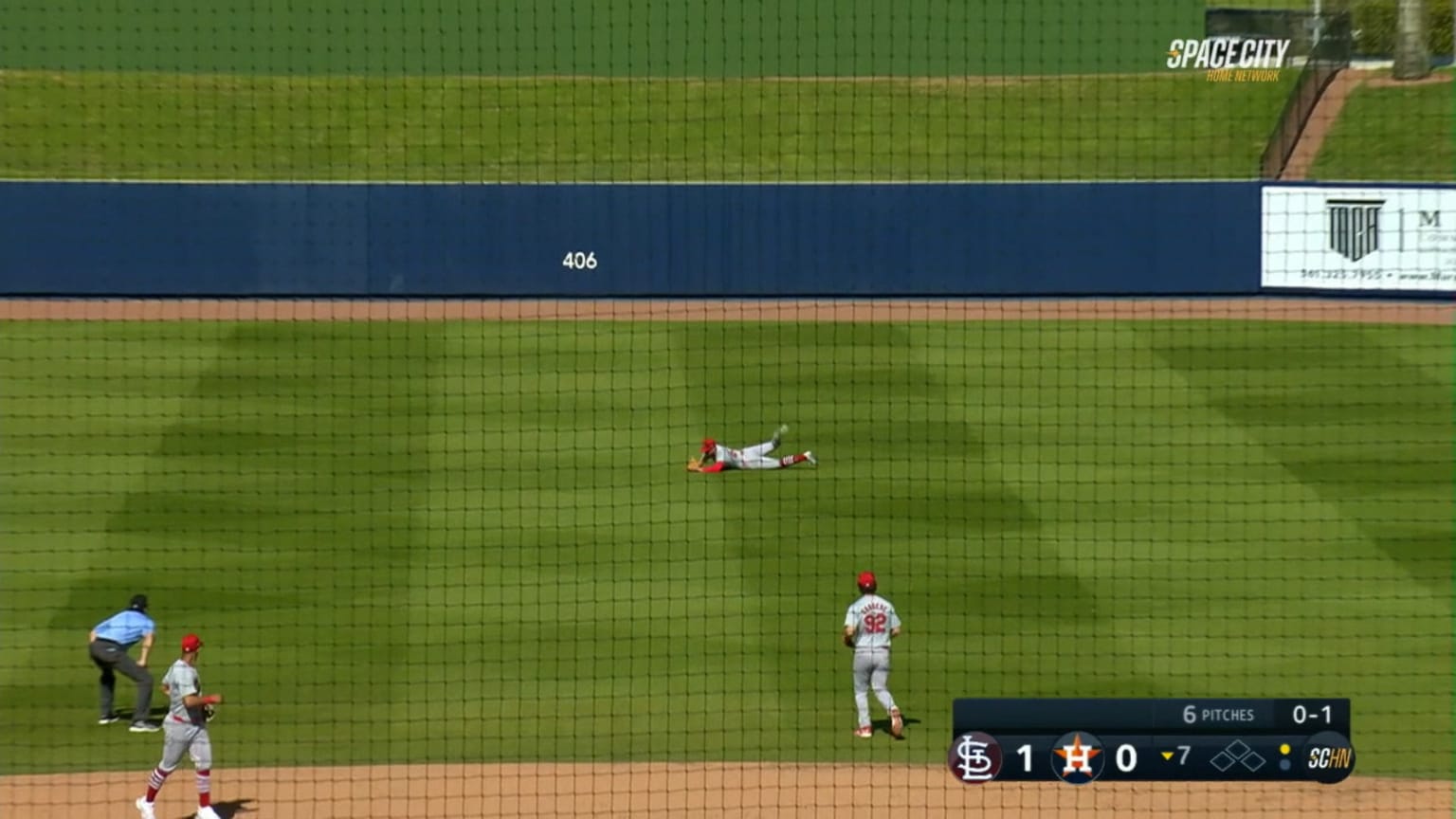 Michael Siani makes a diving catch in center field | 02/25/2024 | St ...