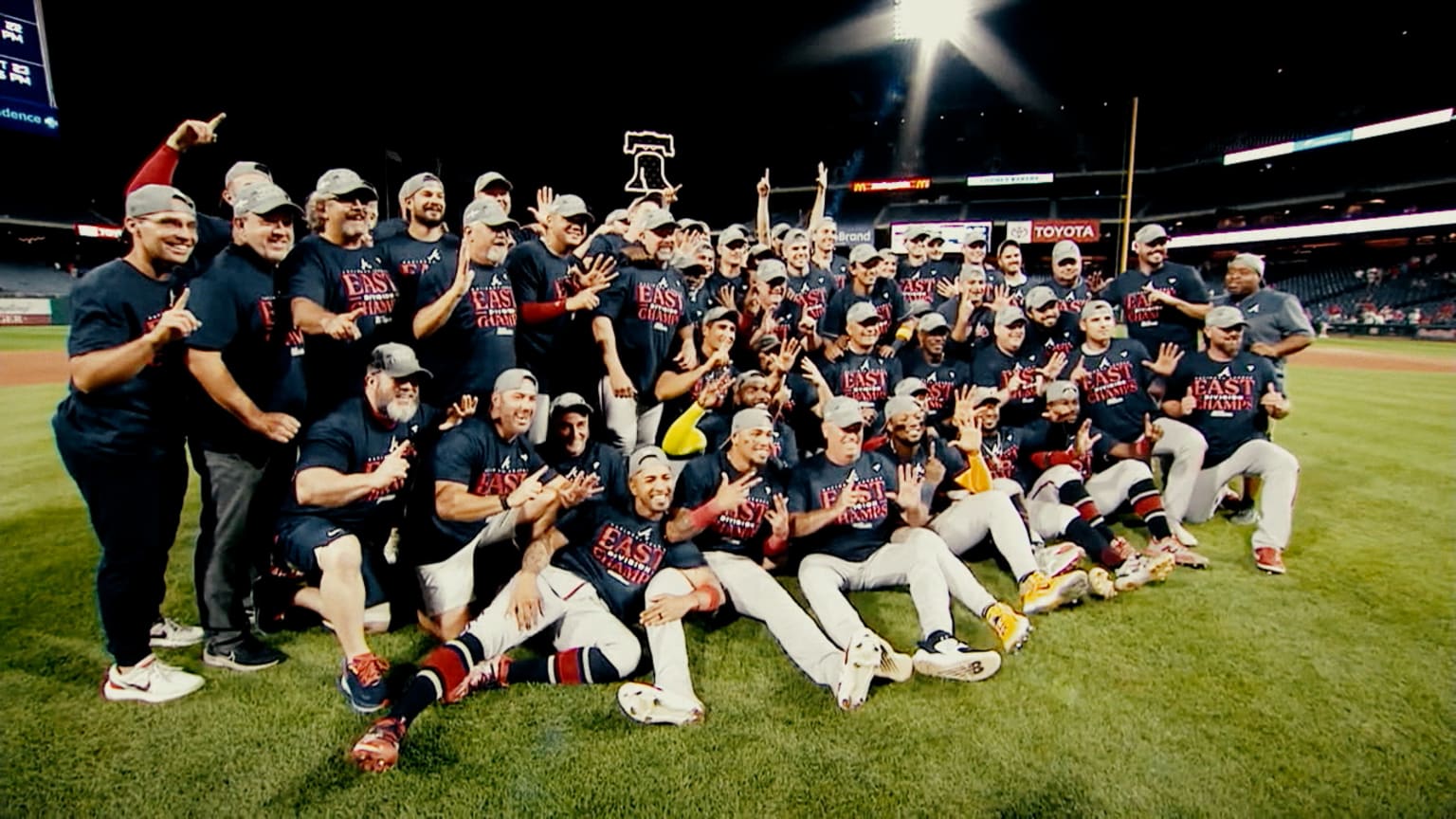 Looking back at the Braves' road to the NL East title | 09/14/2023 ...