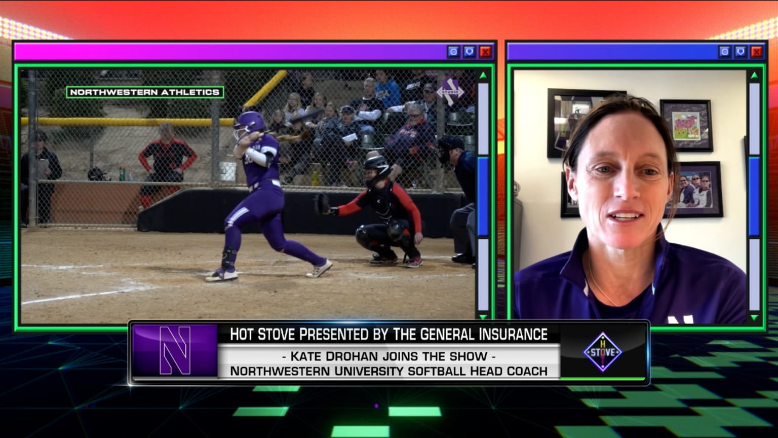 Kate Drohan discusses Northwestern softball program | 02/08/2023 | New ...