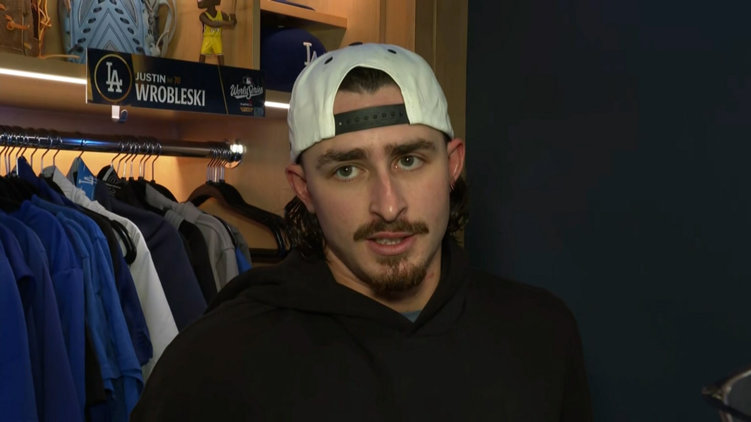 Justin Wrobleski discusses 18-inning oddities | 10/27/2025 | MLB.com