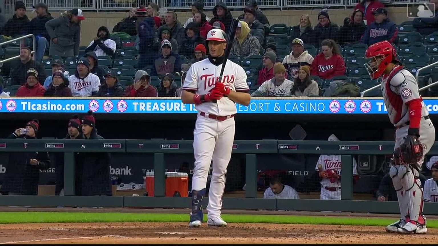 Kepler lifts fly ball to right to drive in Jeffers | 04/21/2023 | MLB.com