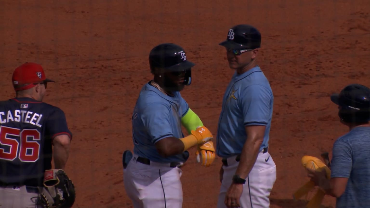 Junior Caminero hits an RBI single to right field | 02/29/2024 | MLB.com