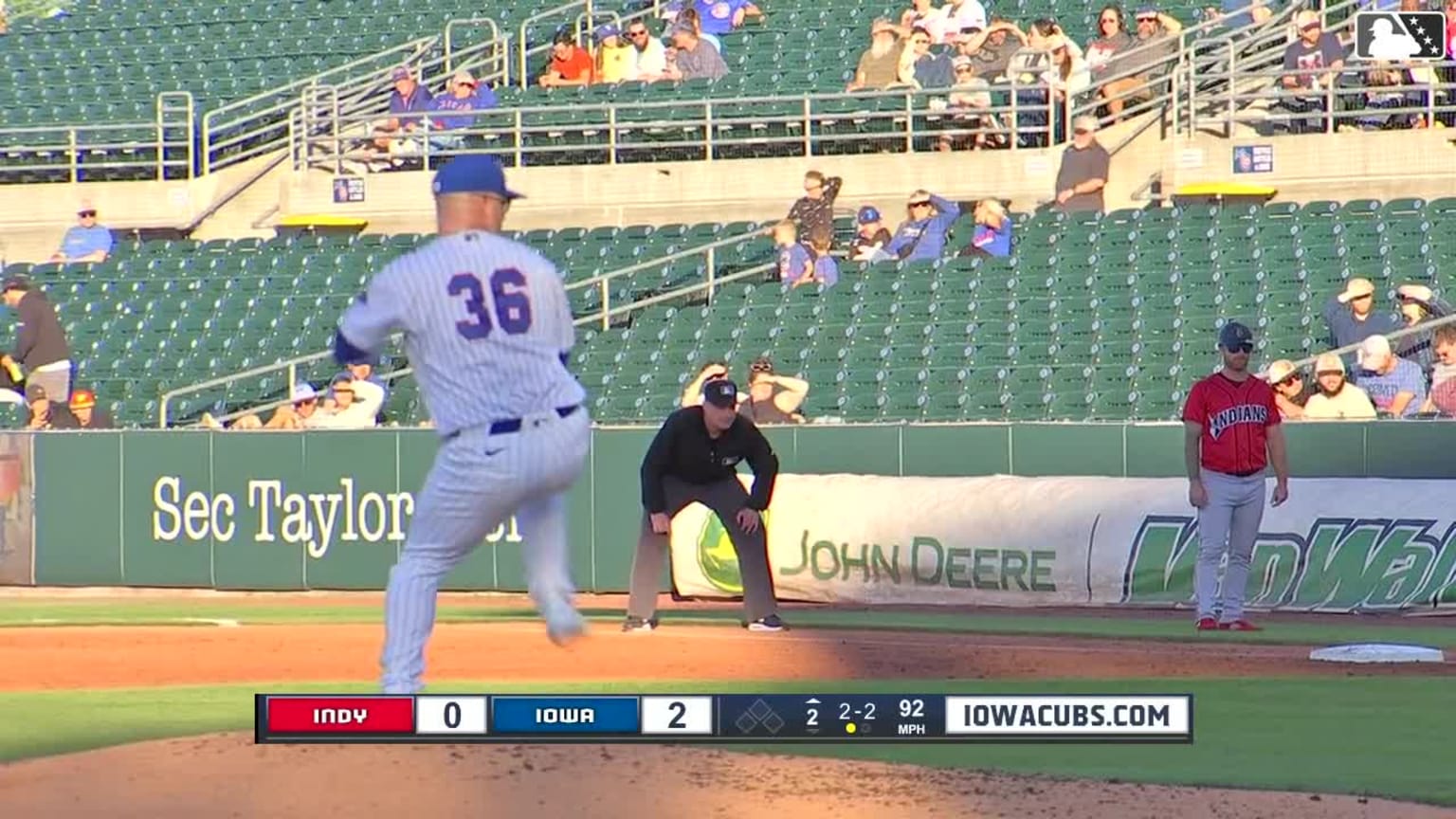Jordan Wicks fans his third batter of the game | 05/25/2024 | Chicago Cubs