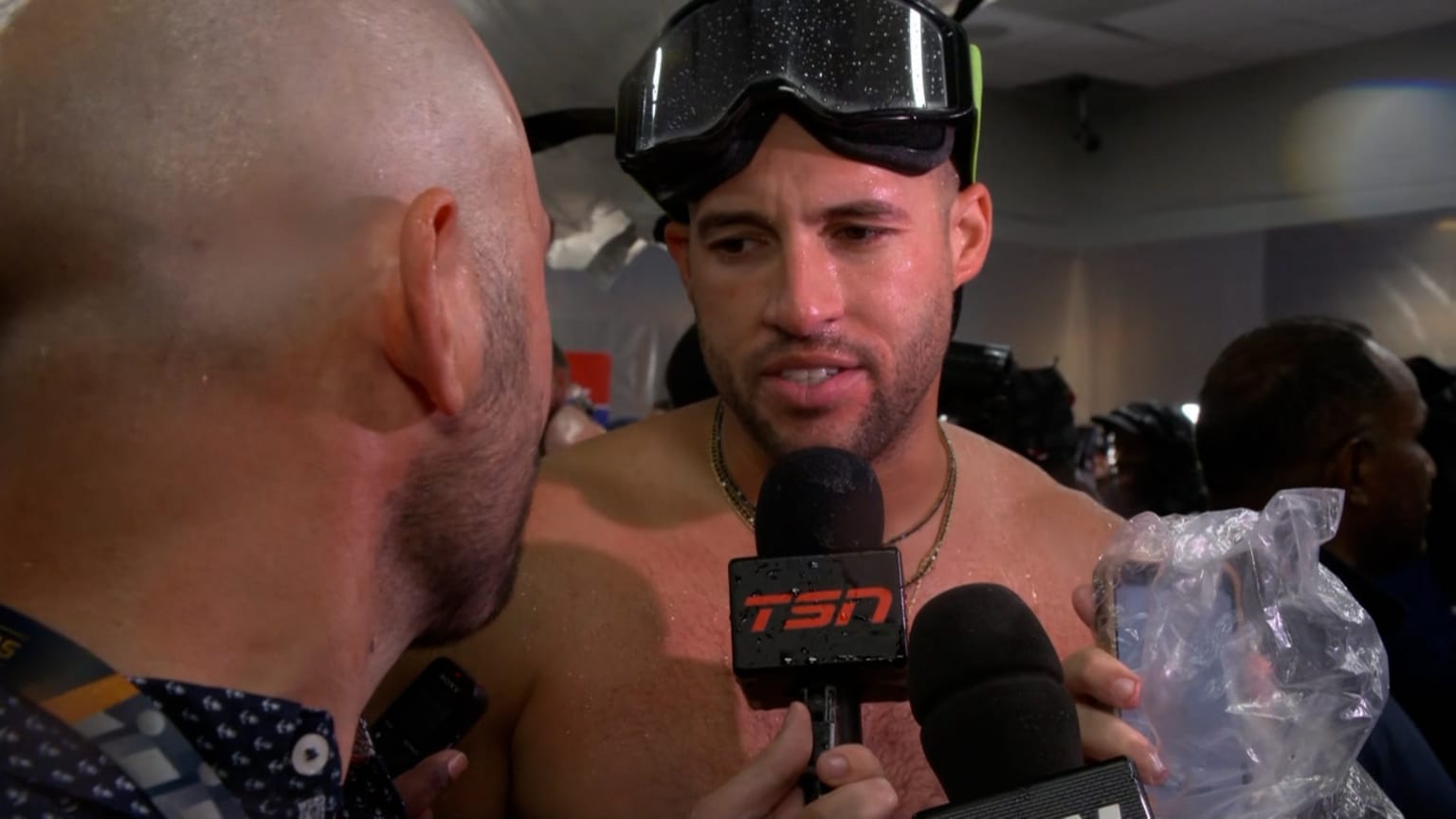 George Springer speaks about the team's turnaround | 10/08/2025 | MLB.com