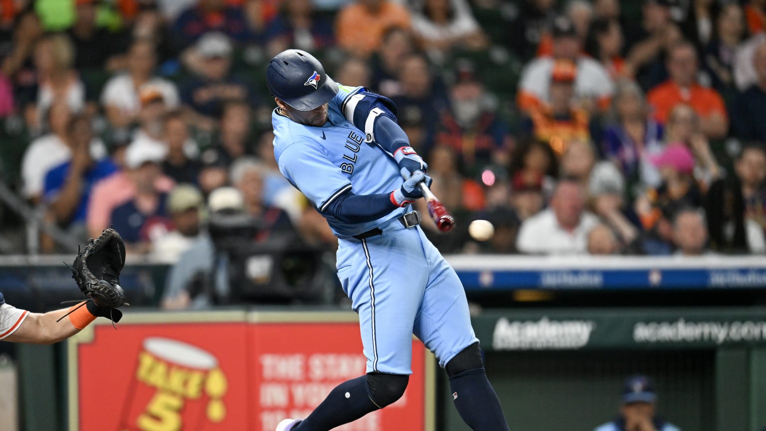 George Springer's RBI double | 04/23/2025 | MLB.com