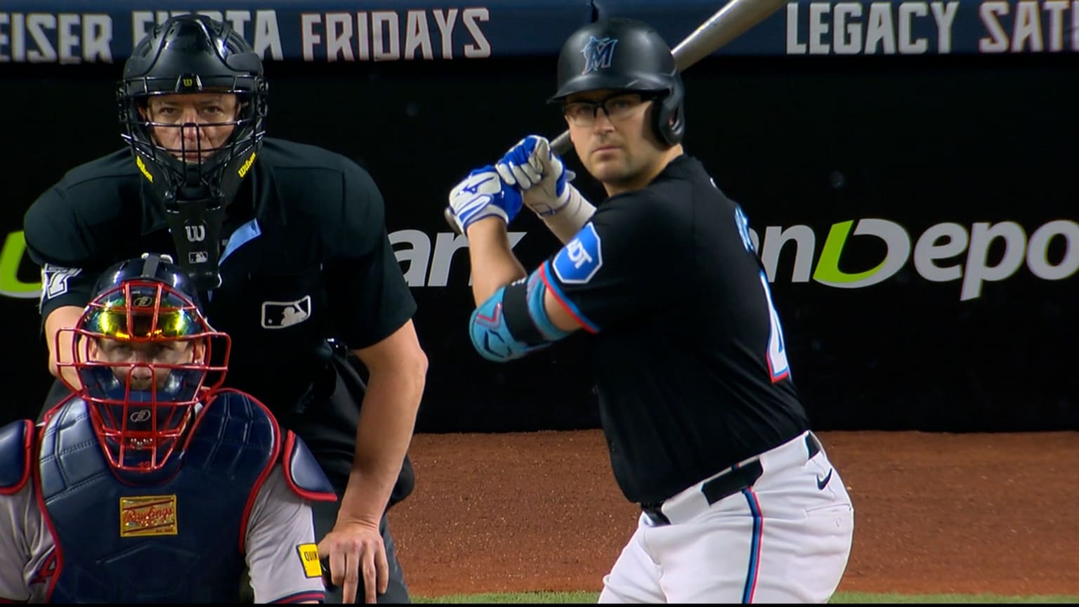 Jonah Bride's sac fly | 09/20/2024 | Miami Marlins