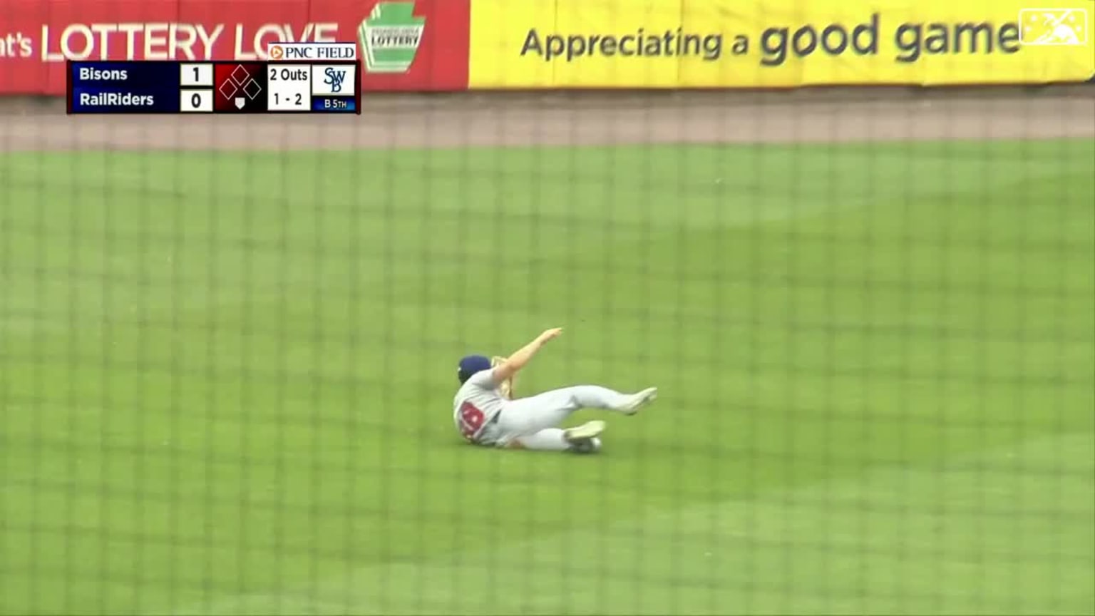 Rafael Lantigua makes incredible diving play | 09/17/2023 | MLB.com