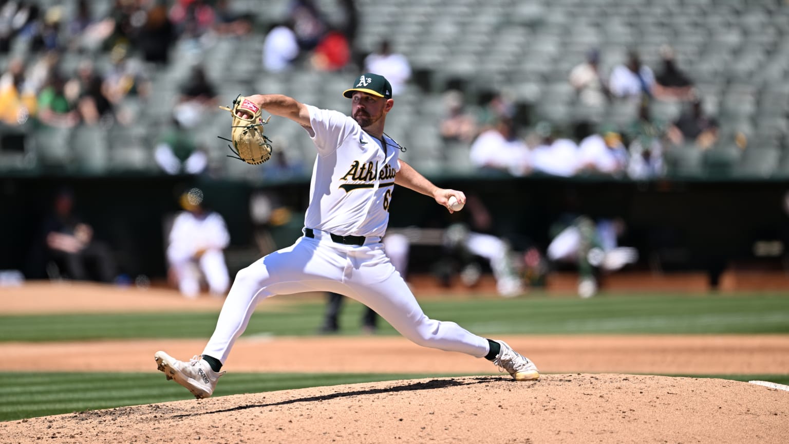 Hogan Harris' fifth and final strikeout | 05/07/2024 | Athletics