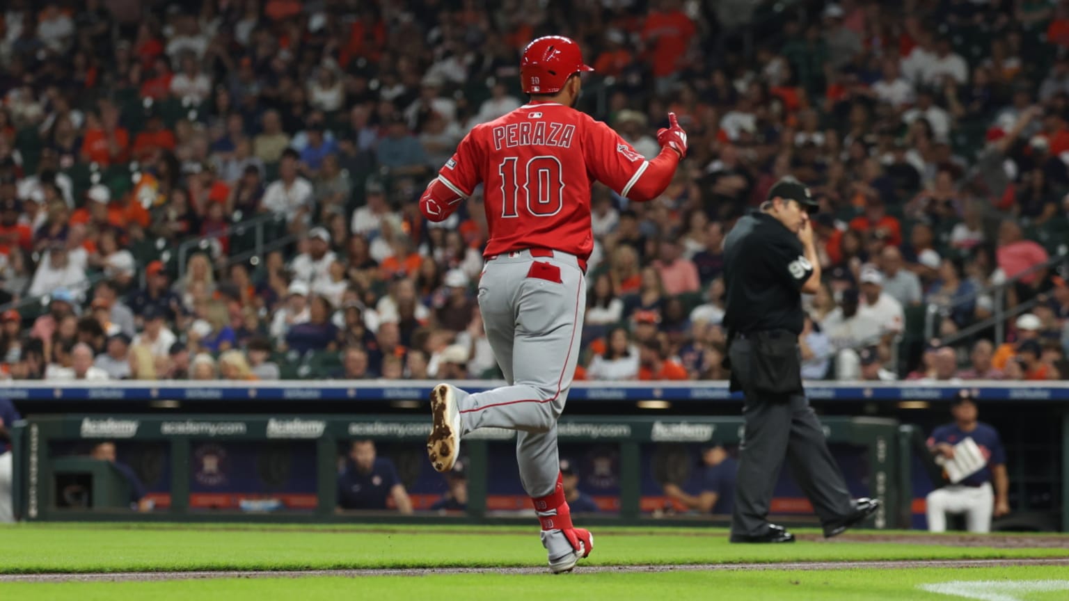 Oswald Peraza's first homer with the Angels | 08/31/2025 | Tampa Bay Rays