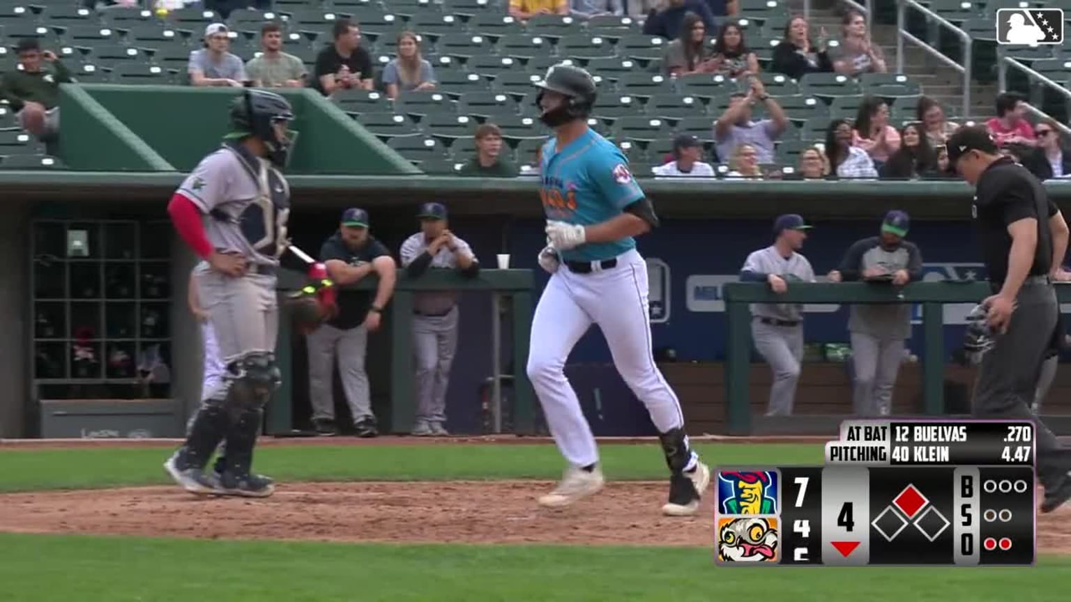 Will Simpson's two-run home run | 06/12/2024 | Athletics