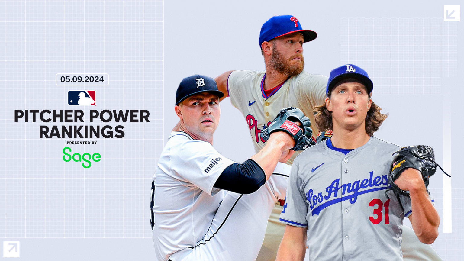 A look at the latest Pitcher Power Rankings | 05/09/2024 | Seattle Mariners
