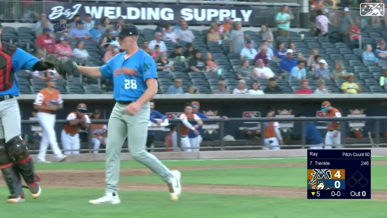 Basso polishes off five scoreless with his six K | 09/01/2023 | Athletics