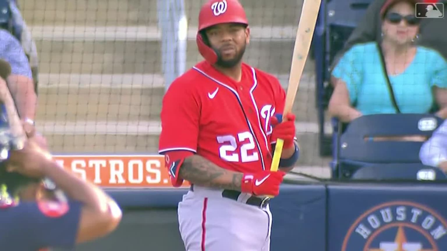 Dominic Smith connects for a solo home run | 03/23/2023 | Washington ...
