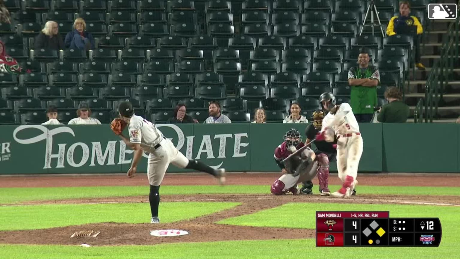 Sam Mongelli rips a walk-off RBI double | 08/22/2024 | MLB.com