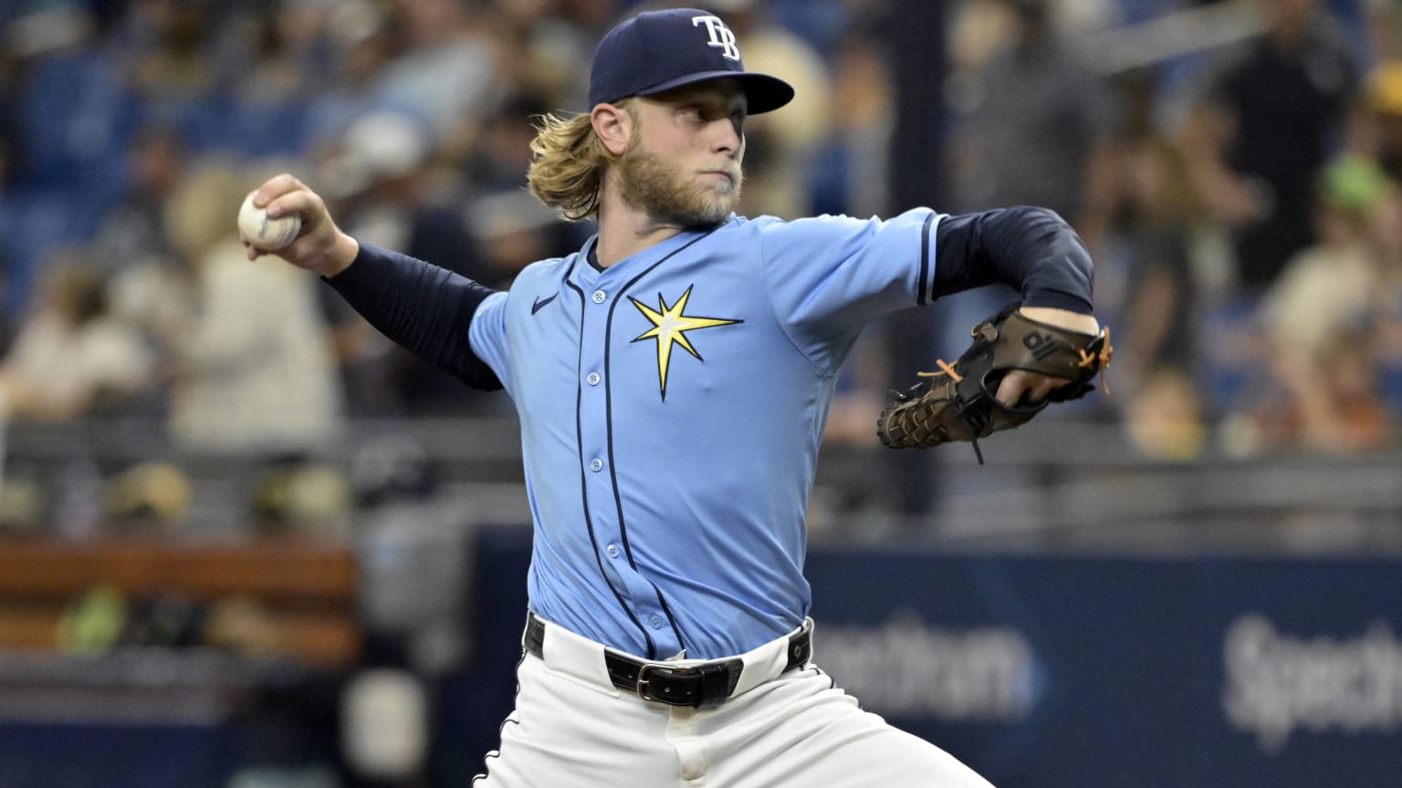 Shane Baz fans six across six strong innings | 09/22/2024 | Tampa Bay Rays