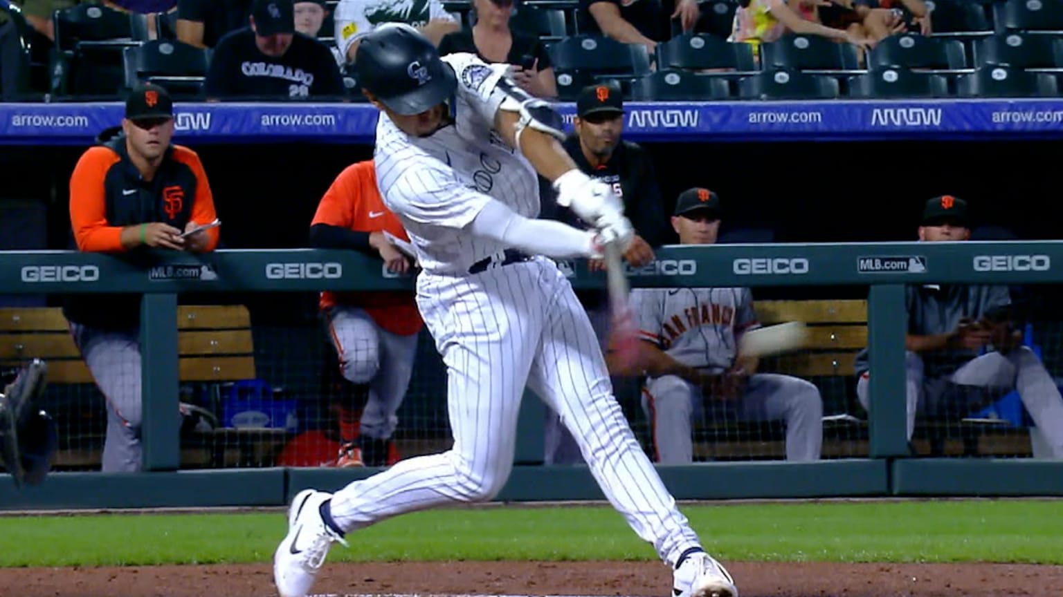 Alan Trejo scores Michael Toglia with a single in 2nd | 09/19/2022 ...