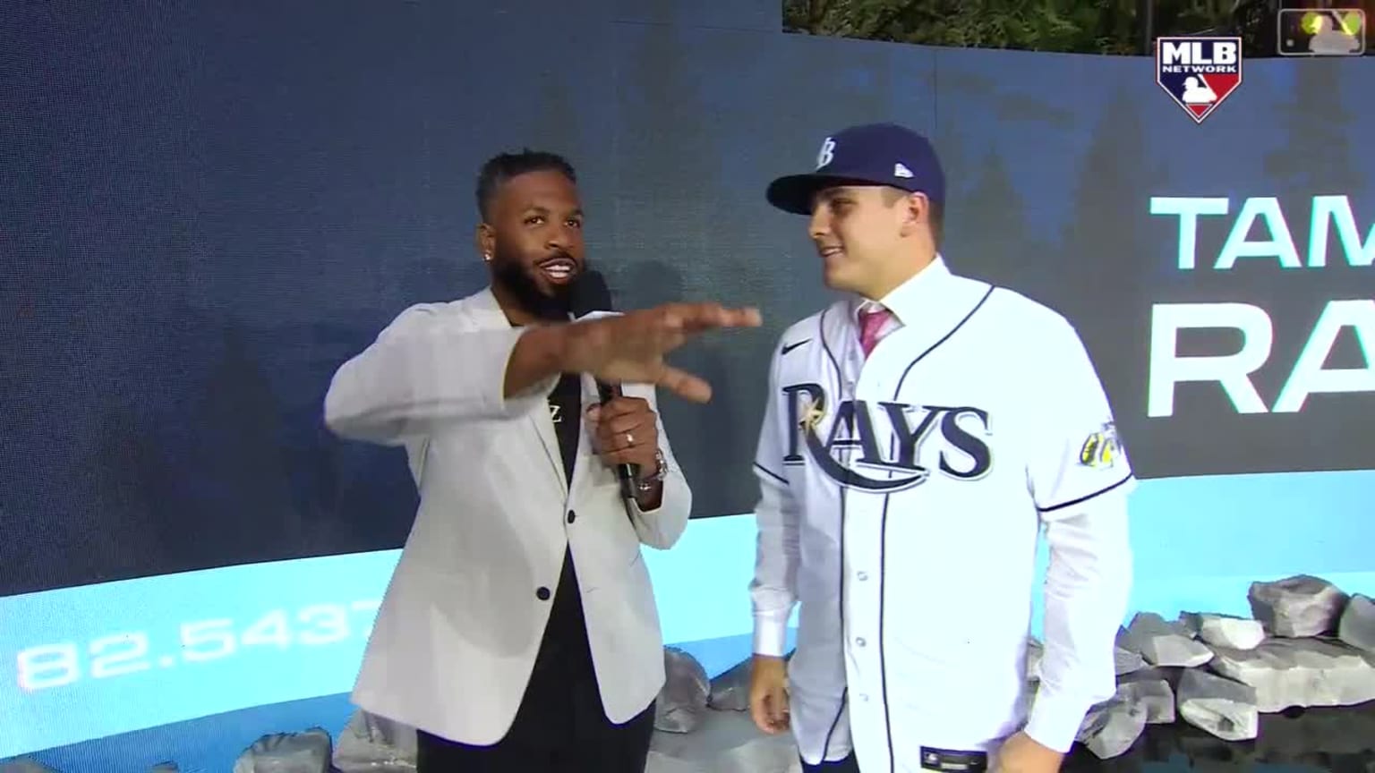 Colton Ledbetter on being drafted by the Rays | 07/10/2023 | Tampa Bay Rays