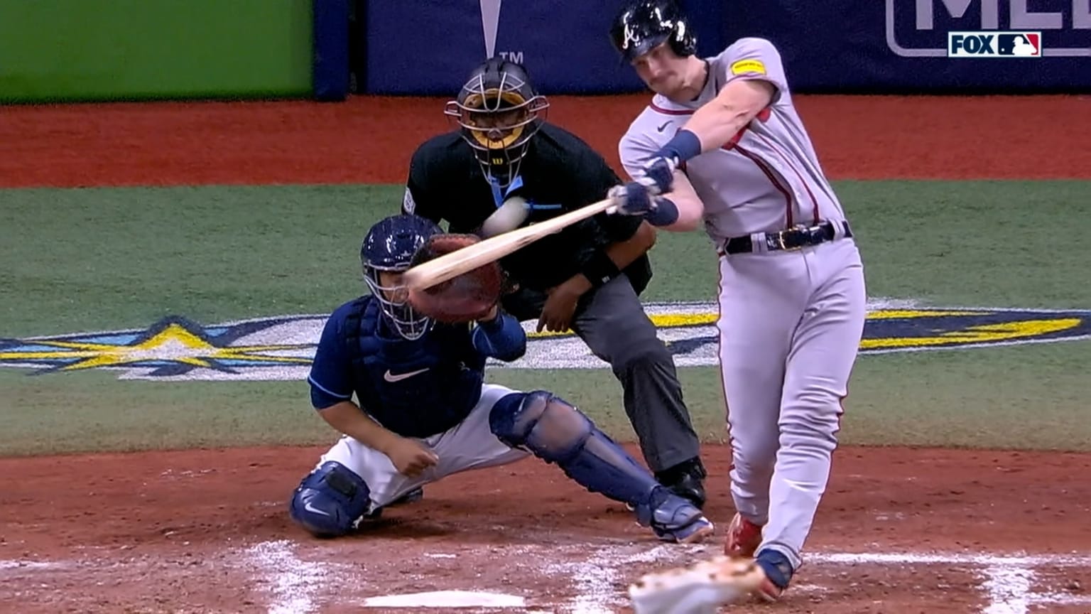 Sean Murphy belts a three-run home run to left field | 07/08/2023 | MLB.com