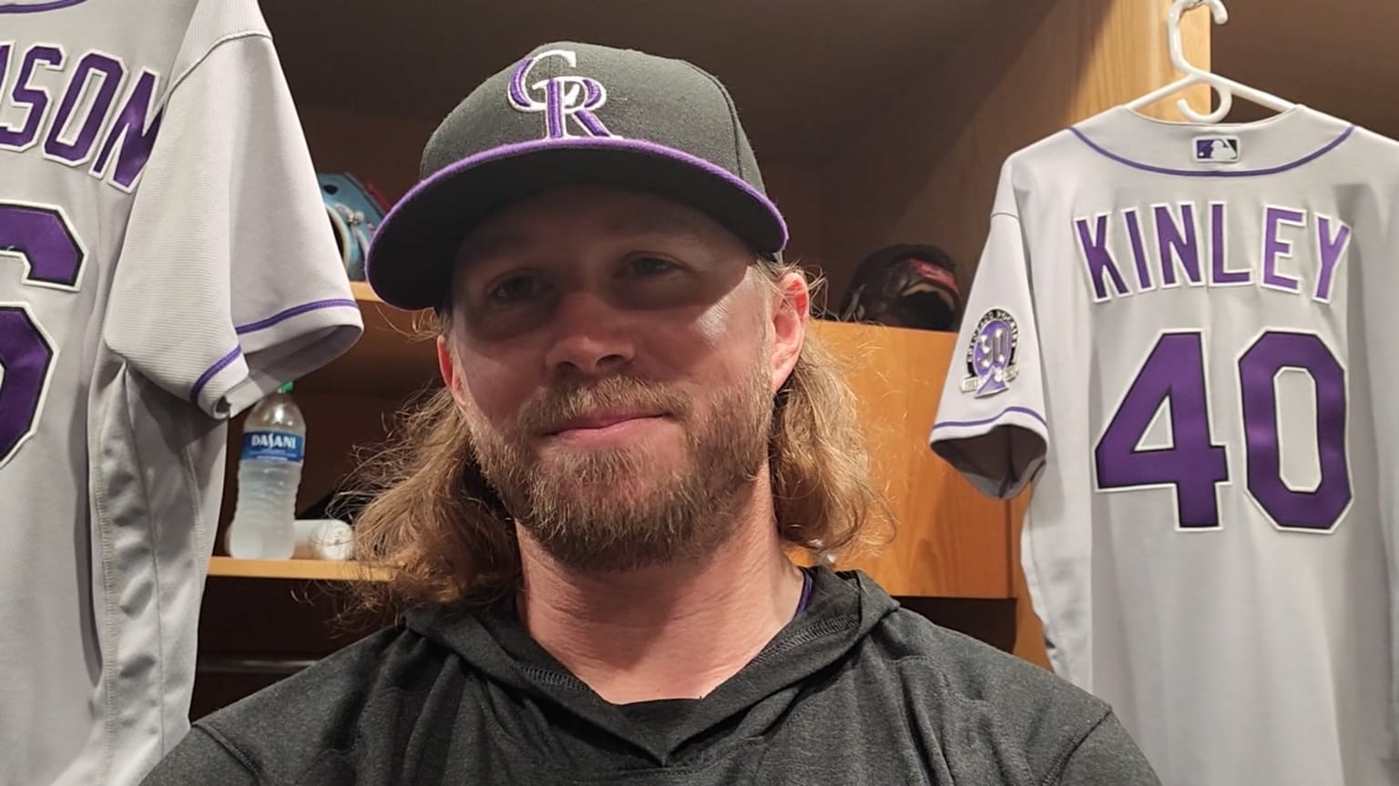Pierce Johnson discusses his first career save | 03/31/2023 | Colorado ...