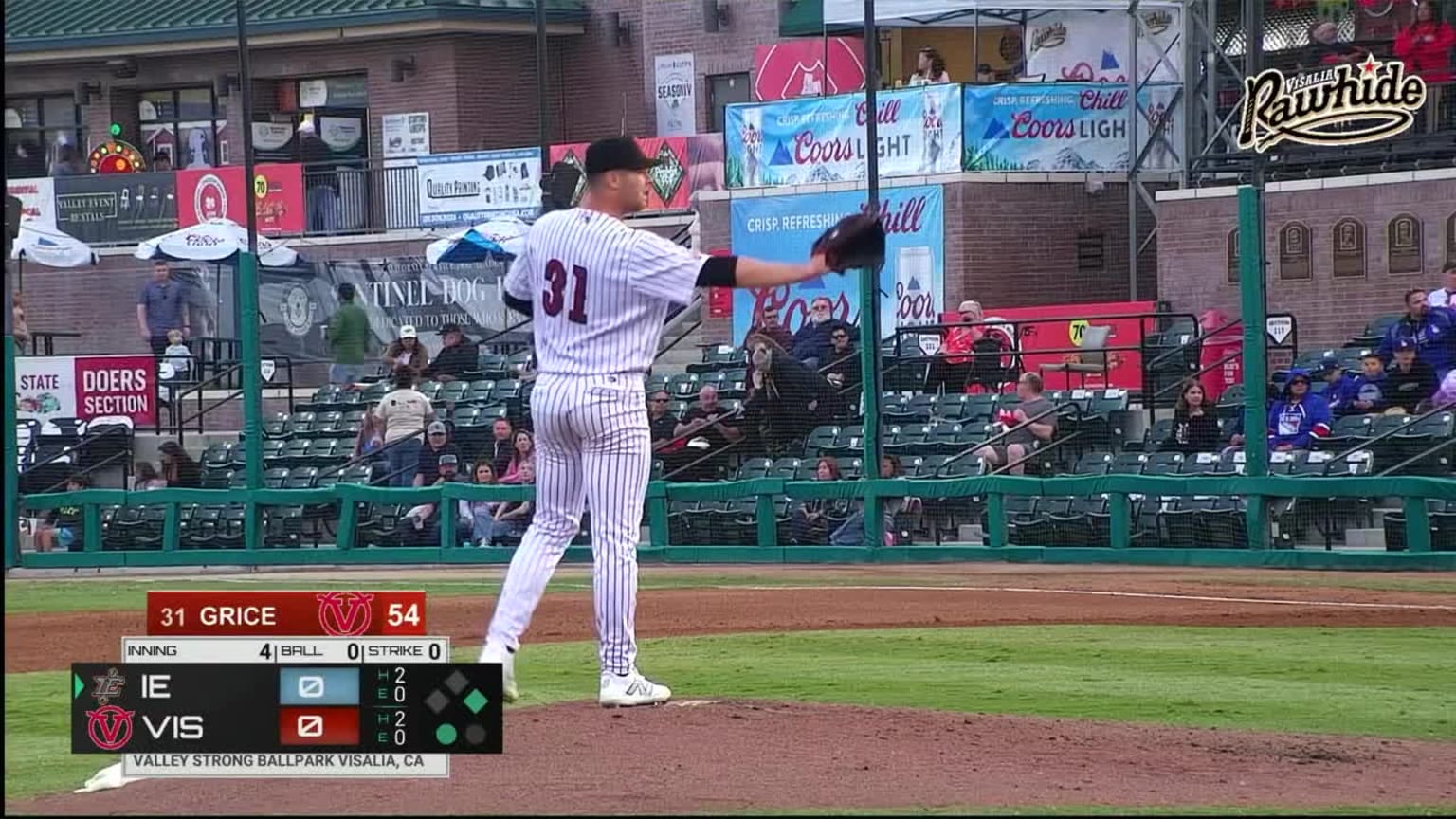 Caden Grice strikes out eight across 3 2/3 innings | 04/25/2024 | MLB.com