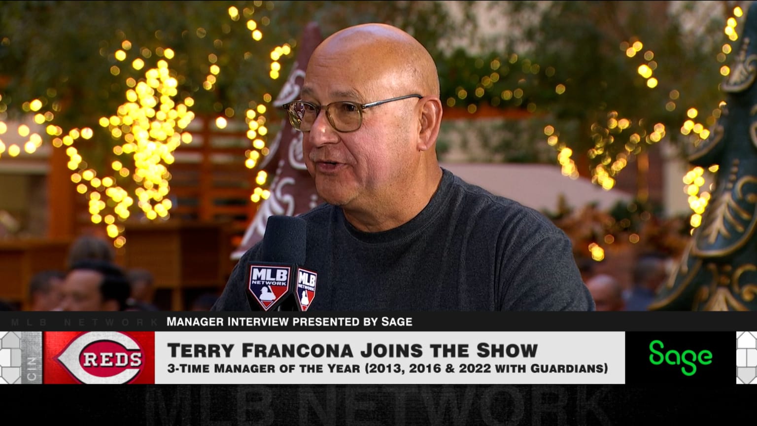 Terry Francona on his excitement to manage the Reds | 12/09/2024 ...