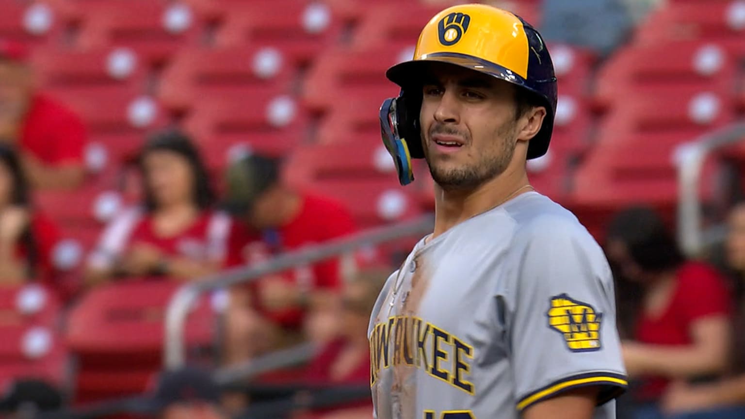 Sal Frelick's RBI single | 08/20/2024 | Milwaukee Brewers