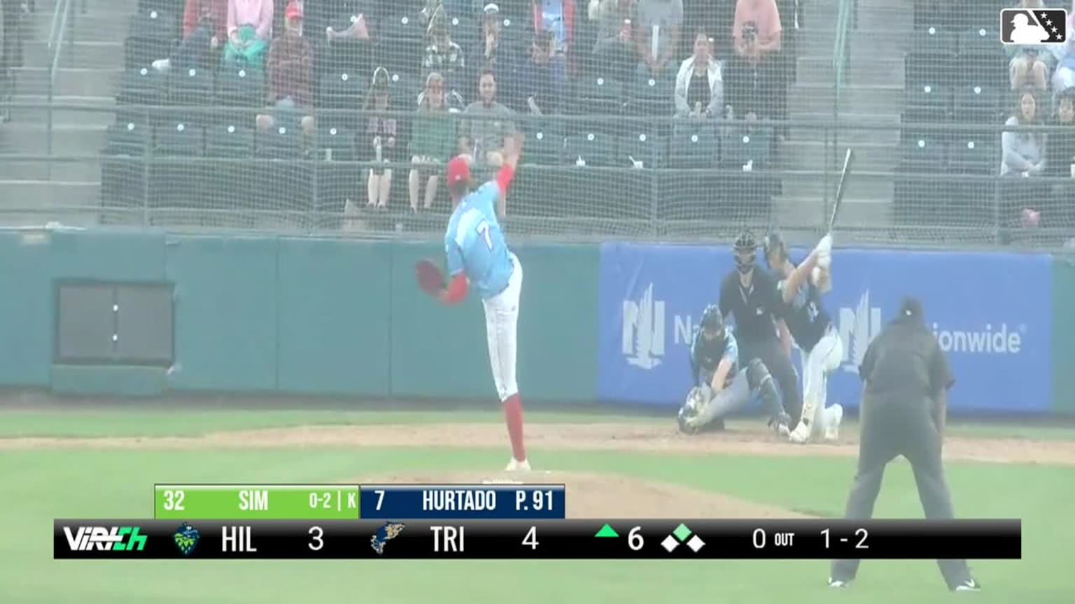 Joel Hurtado fans his seventh batter | 05/18/2024 | MLB.com
