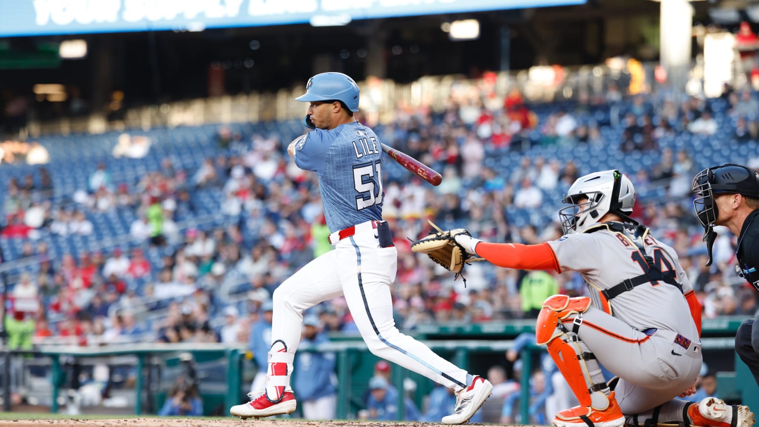 Daylen Lile's first Major League hit | 05/23/2025 | MLB.com