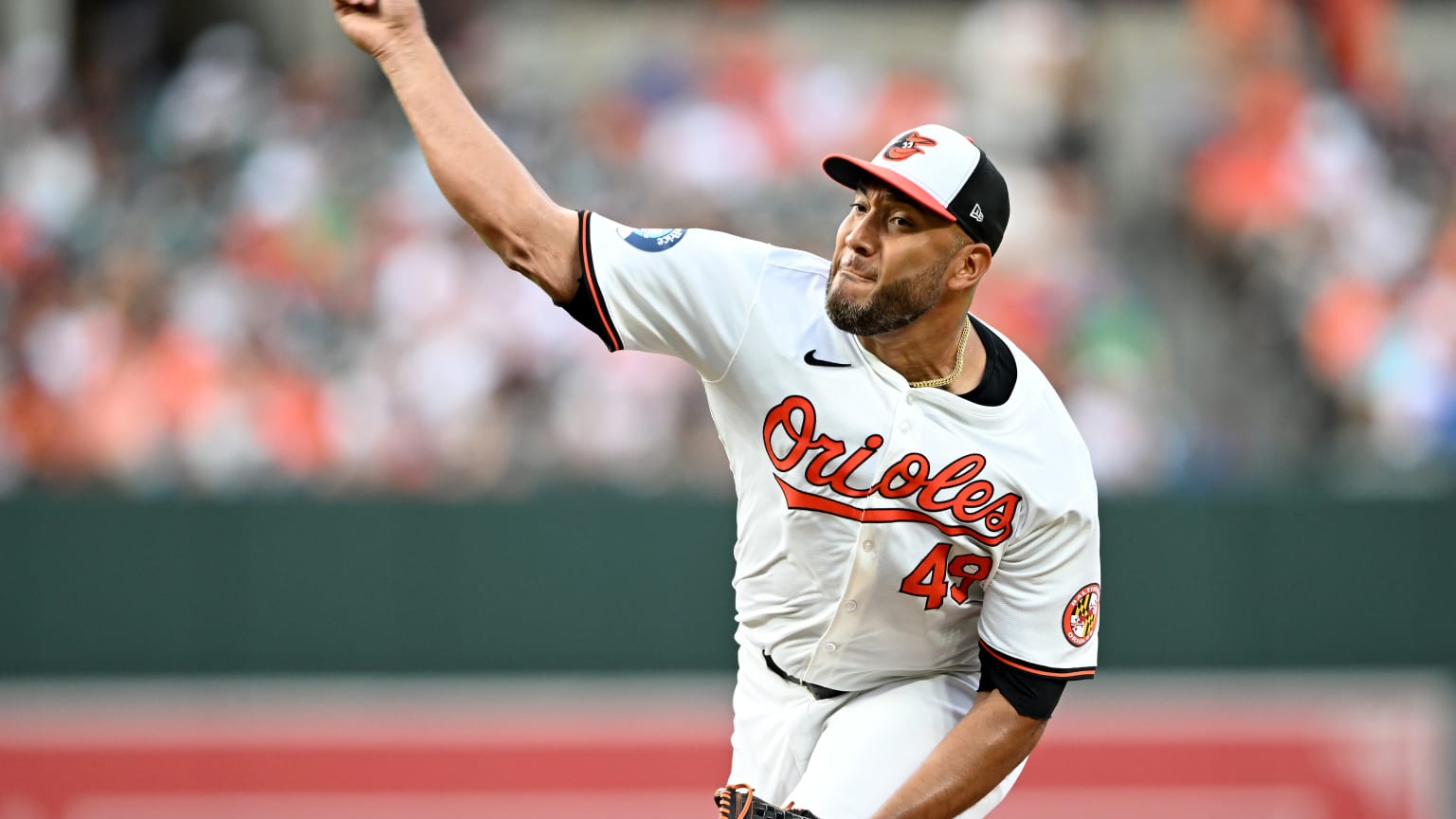Albert Suárez poncha a Pete Crow-Armstrong | 11/07/2024 | Los Orioles ...