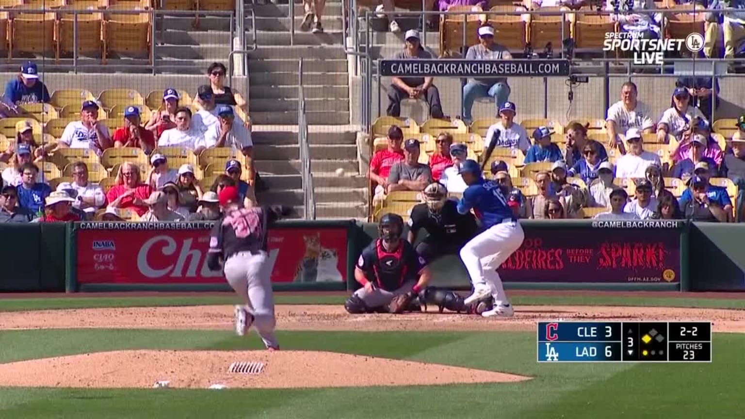Nick Senzel's sacrifice fly | 02/24/2026 | Los Angeles Dodgers